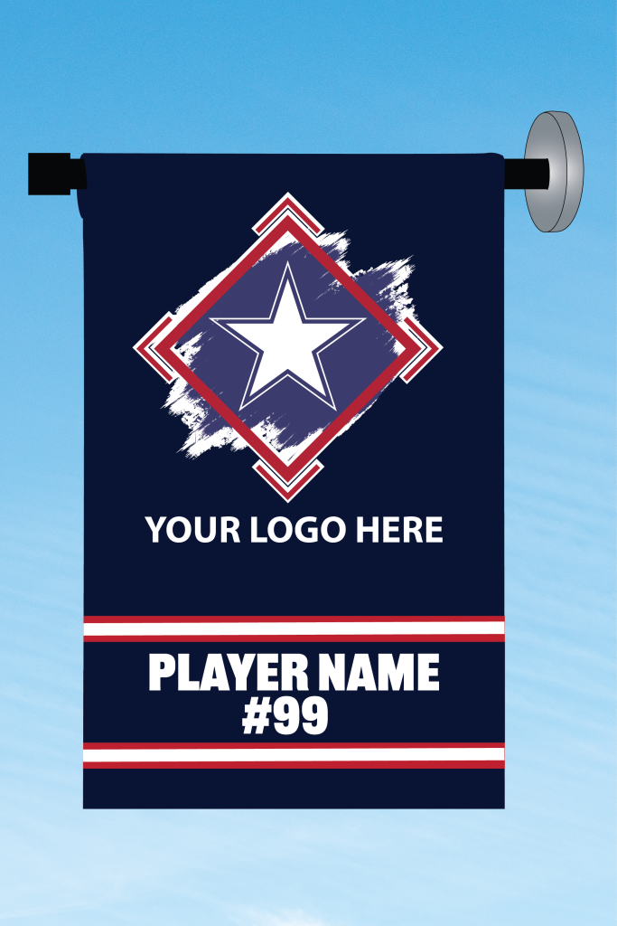 Small Vinyl Hotel Room Sign & Magnet | Double-Sided | 10.5" by 14"